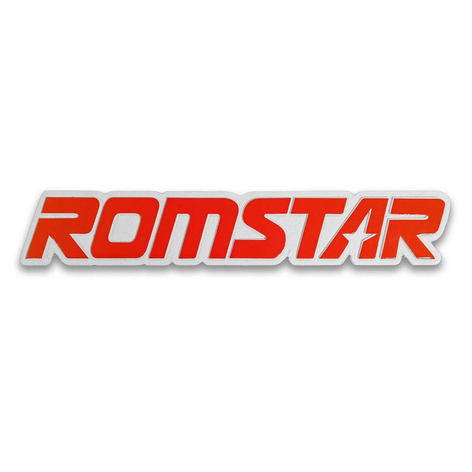 🕹️ Romstar Logo Sign – Engraved Retro Arcade Gaming Wall Art | Handmade ...