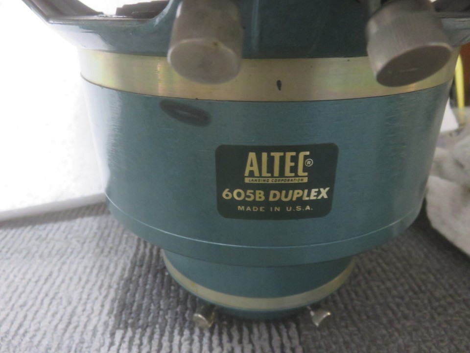 ALTEC 605B DUPLEX SPEAKERS | eBay