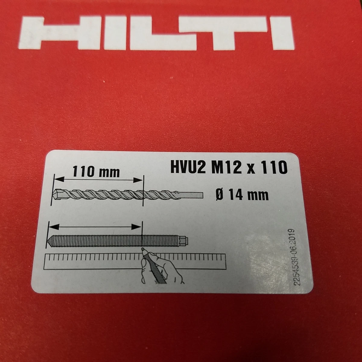 INTRODUCING Hilti's HVU2 Adhesive Capsule, 45% OFF