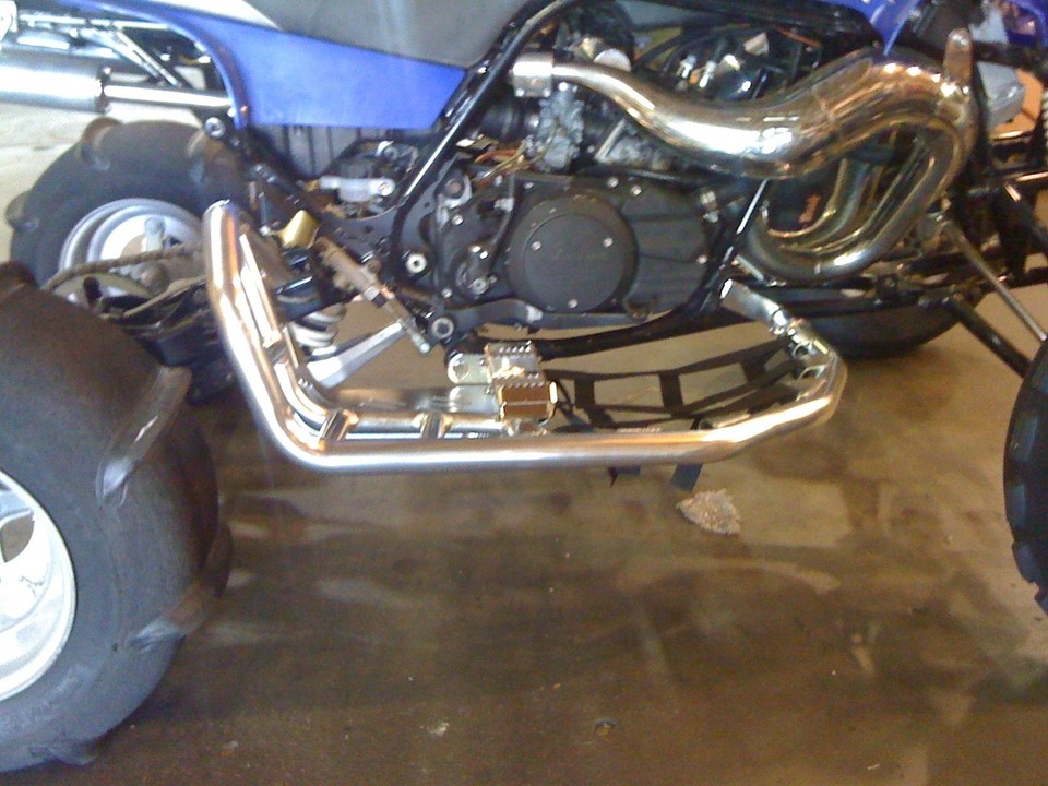 Yamaha Banshee YFZ 350 Nerf Bars Pro Peg Alba Racing Black/Black 207-T7 ...