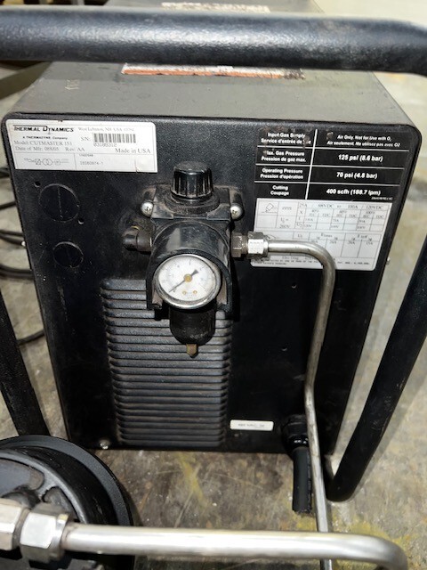 THERMAL DYNAMICS PLASMA CUTTER CUTMASTER 151 1-1/4" CUT CAPACITY 25-100 ...