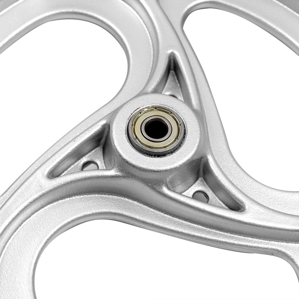 2 Pcs Wheels for Wheelchairs Solid 10 Inch Walker Wheels Drive Rollator ...