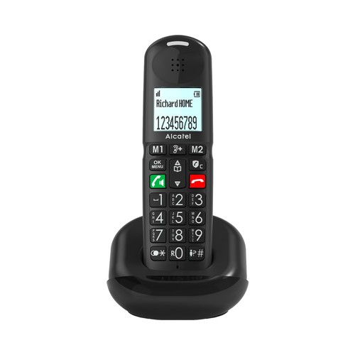XL685 - Téléphone Fixe sans Fil DECT Senior Format XL - Écran Graphique ...