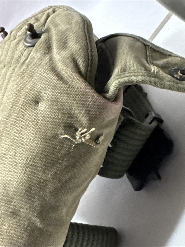 UNISSUED WW2 US Army M1910 Khaki canteen web belt set dated 1945 | eBay
