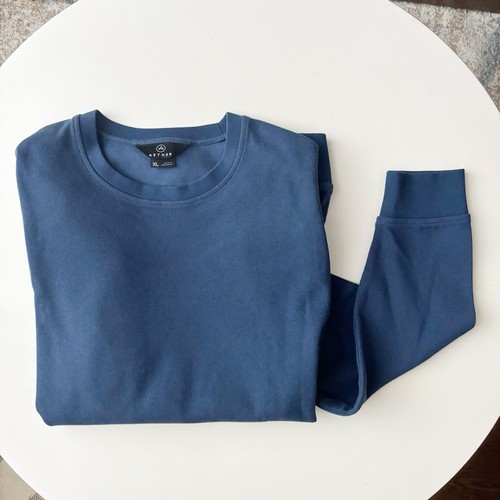 Aether Apparel Men’s Crewneck Sweatshirt Size XL Blue | eBay