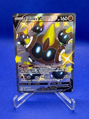 Pokemon Card - Falinks V Shining Fates SV115/SV122 Shiny Holo Rare | eBay