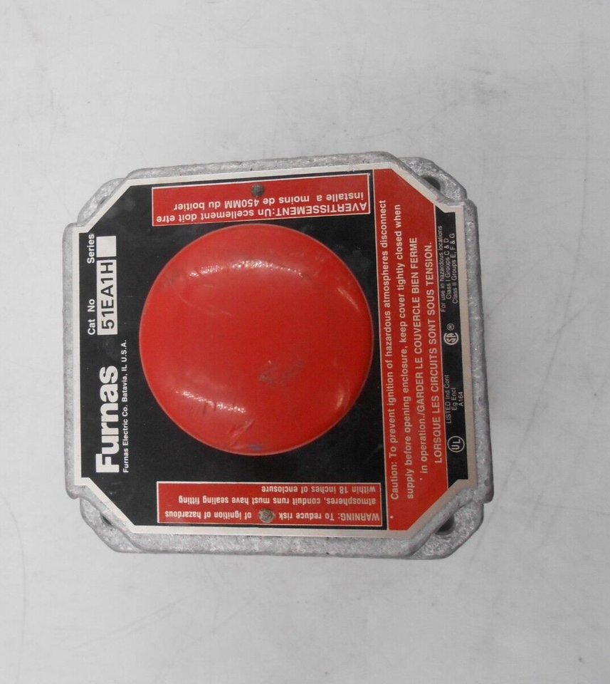 FURNAS 51EA1H Push Button Switch USED explosion proof e stop | eBay