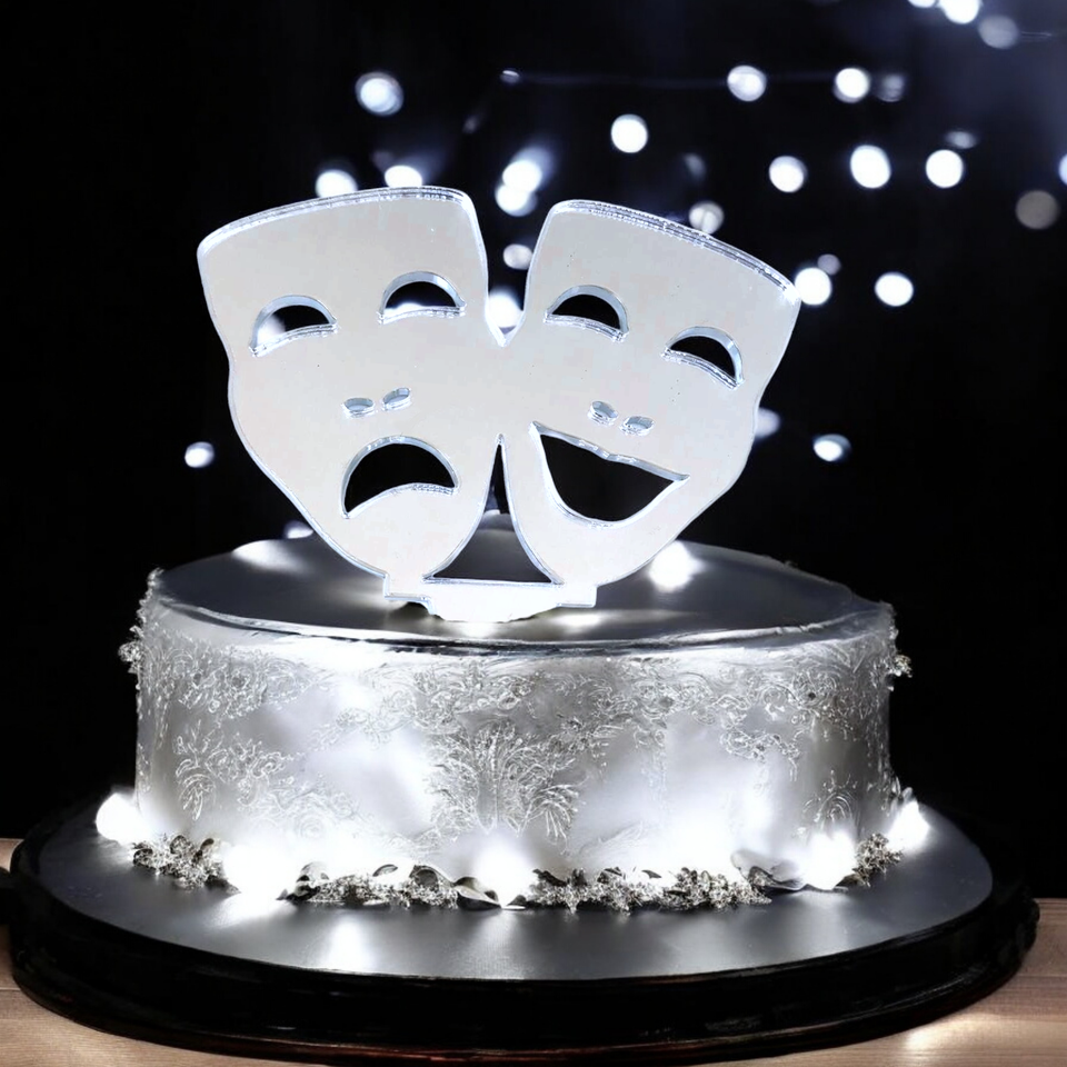 Comedy Tragedy Theatre Cake Toppers | eBay Australia