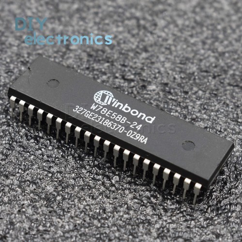 1PCS W78E58B-24 W78E58B IC 8 BIT MICROCONTROLLER WINBOND DIP-40 US | eBay