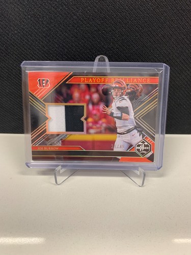 2022 Panini Football PB-JBU Joe Burrow Playoff Brilliance Patch /49 | eBay