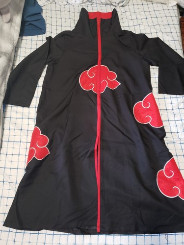 Naruto Shippuden Akatsuki Robe Adult M Costume Cosplay Brand New | eBay