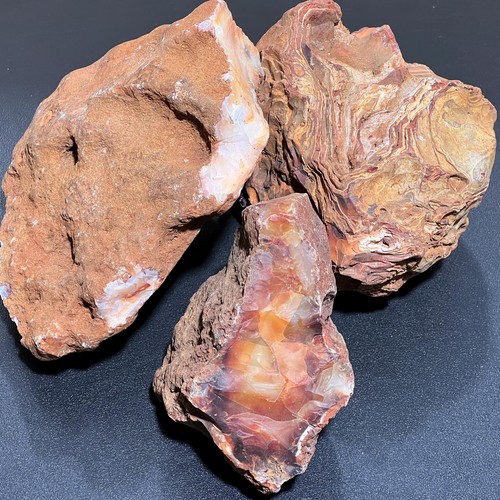 Large Extra Quality Red Carnelian Agate Crystal Boulders (4-8 Inches ...