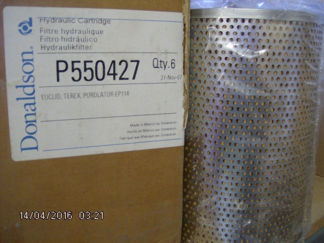 Donaldson cartridge hydraulic filter P550427 p1193, 85134, EP114 terex ...