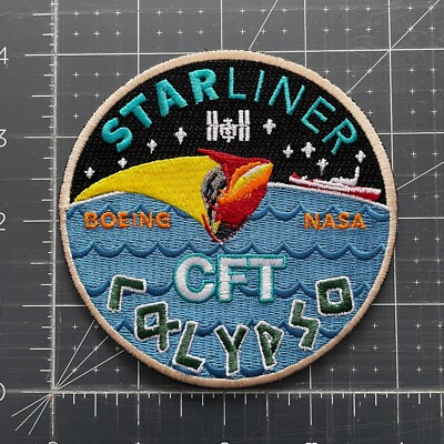 Boeing NASA Starliner Calypso Crew Flight Test CFT Commemorative Patch ...
