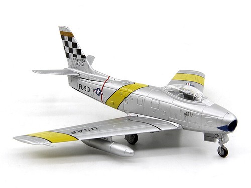 ATLAS 1/100 US F-86F Sabre FU-910 North American Airlines JET AGE ...