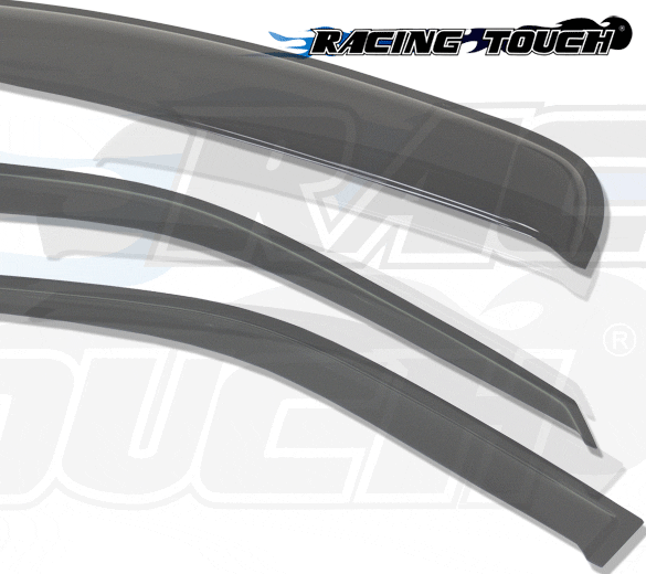 Sun roof & Window 2.0mm Visor Wind Guard Out-Channel 3pc For 95-99 ...