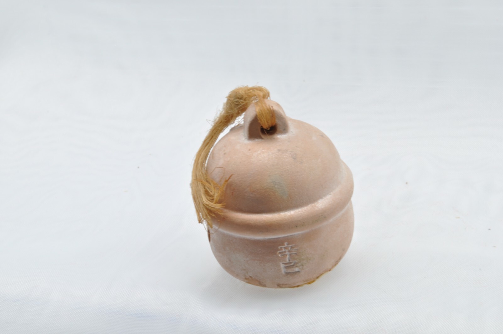 Japanese Clay Bell Ceramic Dorei Vintage temple Bell Wakamiya Mokugyo ...