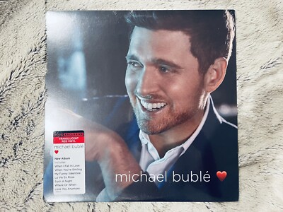 Michael Buble - Love Exclusive Limited Translucent Red Color Vinyl LP ...