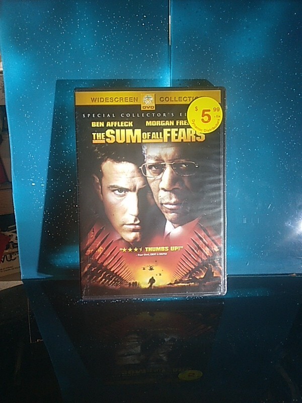 The Sum of All Fears (DVD, 2002) Ben Affleck Morgan Freeman - As Seen ...
