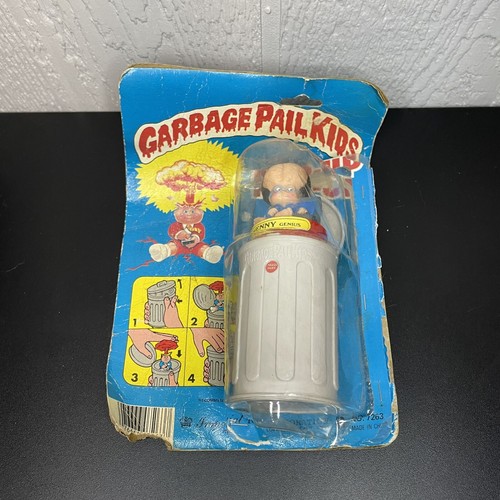 1986 Garbage Pail Kids GPK Imperial Toy Corp JENNY GENIUS Pop Up Toy ...