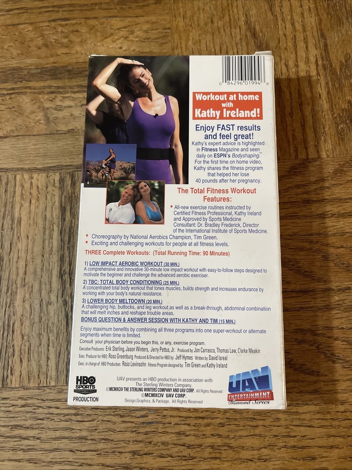 Total fitness Workout VHS 84296019946| eBay