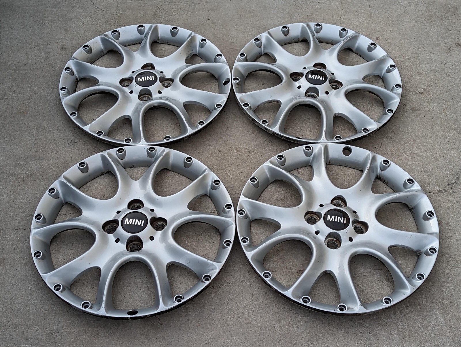MINI COOPER S JCW R50 52 33 R56 CLUBMAN OEM R98 17" WHEEL FACES RONAL ...