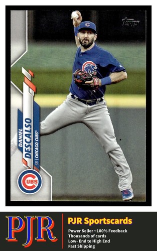 2020 Topps Update #U-132 Daniel Descalso Chicago Cubs | eBay