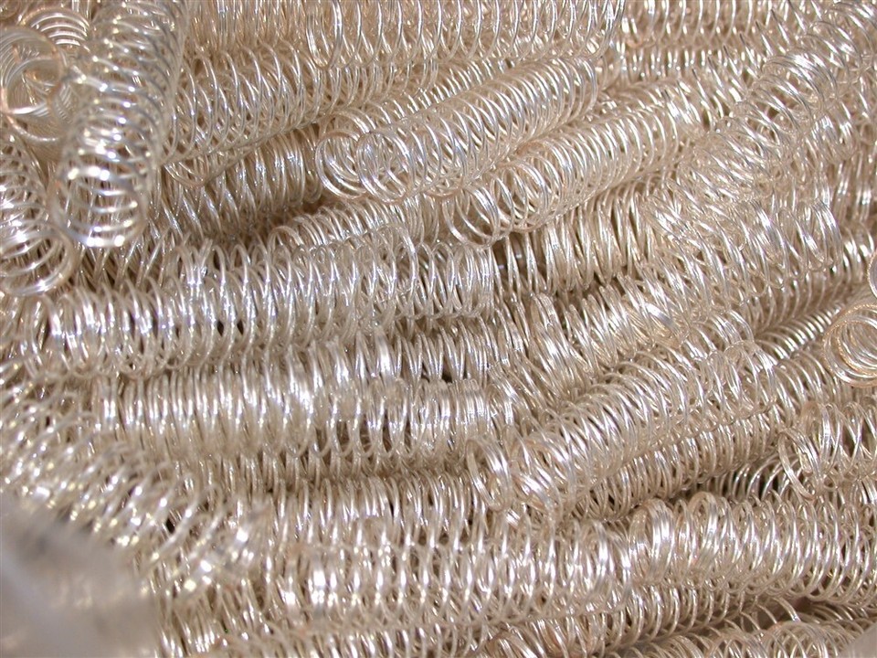 Lot of 100 New Exacto Medical Grade Stainless Springs 1/2" x 2" .018 ...