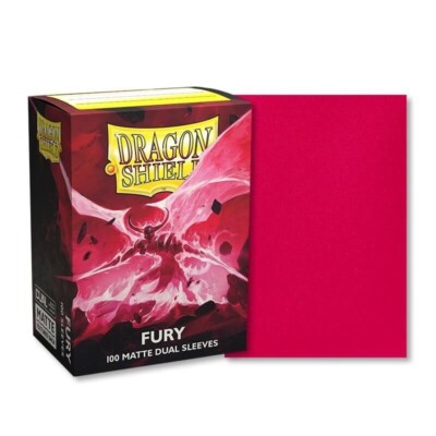 Dragon Shield 100ct Box - Dual Matte Fury | eBay