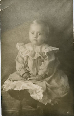 Real Photo Postcard - WEBB Family-Cute Baby-Maurice 7mo | eBay