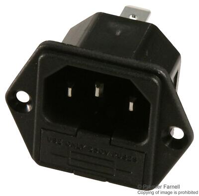 Inlet Iec Fused Panel Connectors Power Entry - PF0001/63 | eBay
