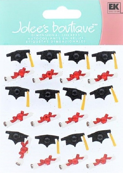 Jolee's GRADUATION Stickers Graduate High School College Diploma Degree ...