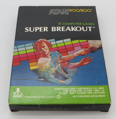 ATARI 400 / 800 Game SUPER BREAKOUT in original box 1979 | eBay