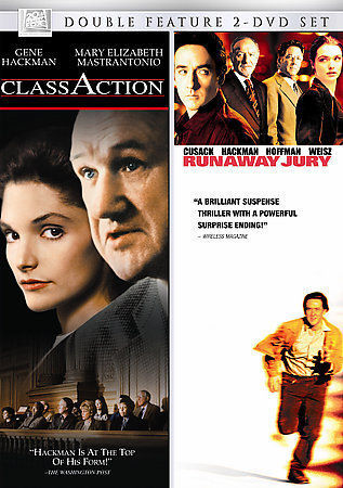 Class Action/Runaway Jury (DVD, 2006, 2-Disc Set, Double Feature) for ...