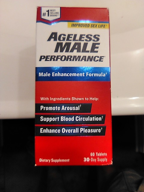 New Vitality Ageless Male Performance Male Enhancement Formula Tablets ...