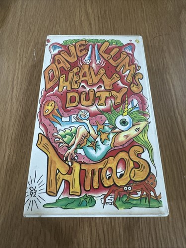 Dave Lum Heavy Duty Tattoos Vintage Tattoo VHS Rare Vintage Tattoo ...