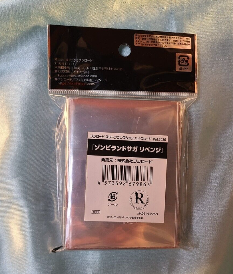 Bushiroad Zombie Land Saga Revenge Key Art Card Sleeves *New/Sealed* | eBay