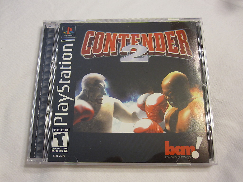 Contender 2 (PlayStation PS1) Black Label Game Complete Nr Mint ...