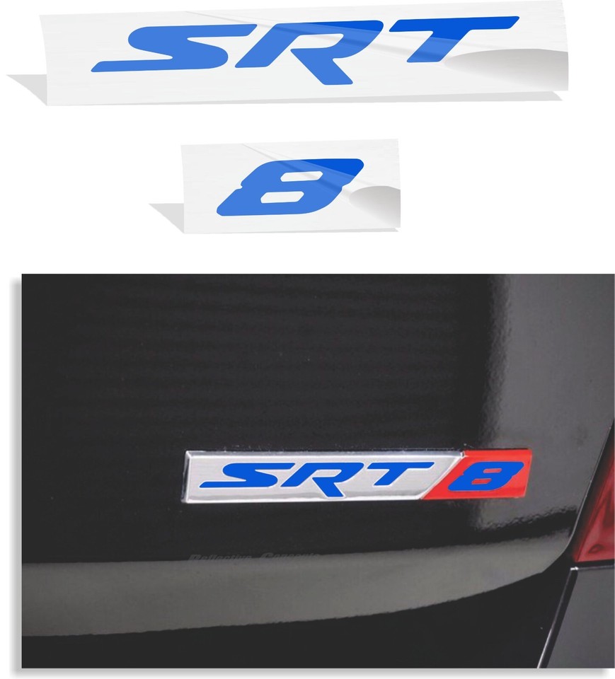 SRT8 Trunk BadgeOverlay Decal for Dodge Charger SRT8 2006-2013 | eBay