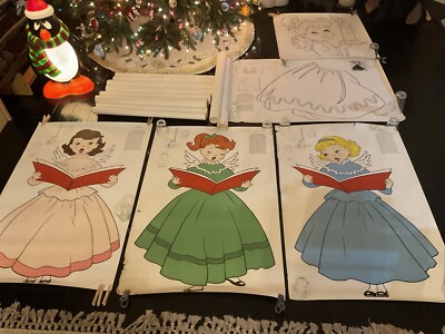 Vintage Craft Patterns By A. Neely Hall Lot Of 7 Angles | eBay