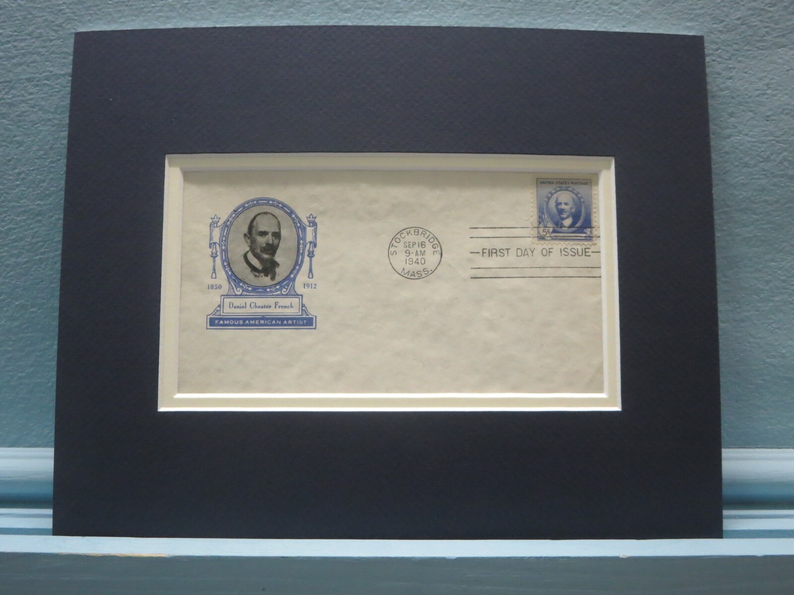 Sculptor David Chester French designs the Lincoln Memorial & First Day ...