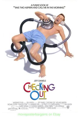 CHECKING OUT MOVIE POSTER Original 27x41 Rare Rolled One Sheet JEFF ...