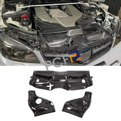 Fits 2012-14 Benz W204 C63 Engine Air Filter Intake Cover Dry Carbon ...