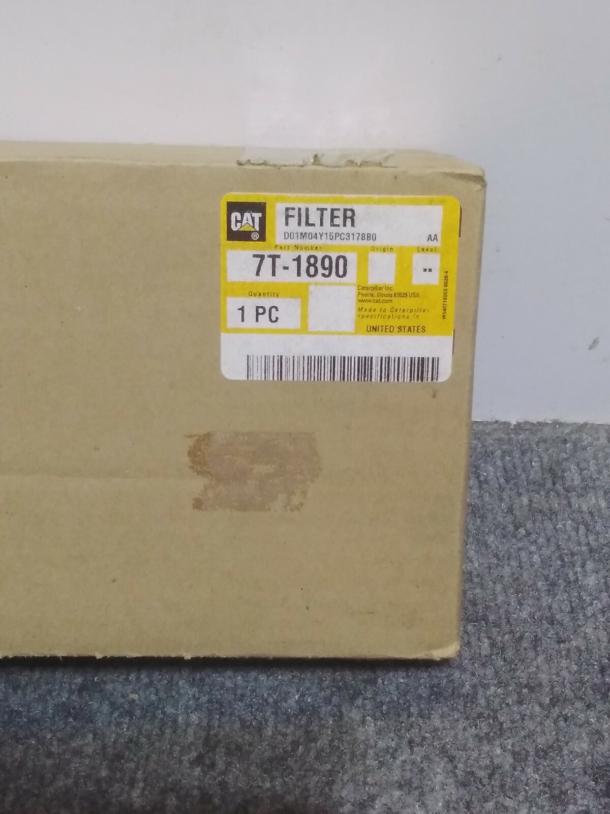 Caterpillar CAT 7T-1890 Air Filter | eBay