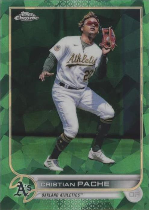 2022 Topps Chrome Update Series Sapphire Edition - Cristian Pache # ...