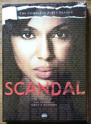 Scandal: The Complete First Season (DVD, 2012, 2-Disc Set) ⭐NEW/SEALED⭐ ...