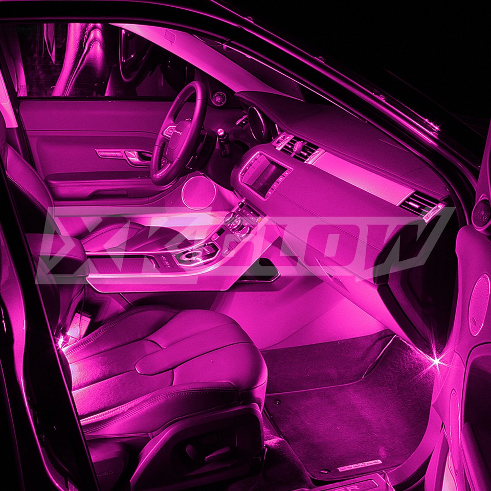 Pink - 4x8" Single Color XKGLOW Underglow LED Accent Light Car/Truck ...