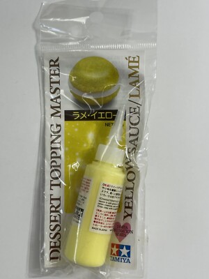 Tamiya Decoration Series Dessert Topping Master (Yellow Icing) Net 20ml ...