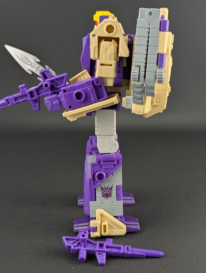 Transformers Dramatic Capture Blitzwing complete Takara T-Spark Legacy ...
