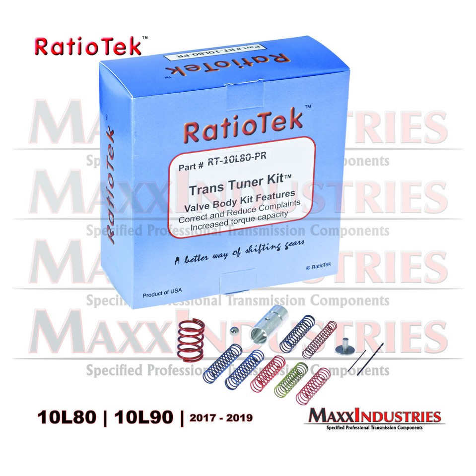 10L80 10L90 Transmission Valve Body Shift Improver Kit RatioTek RT ...
